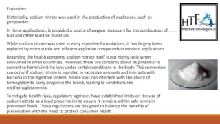 Sodium Nitrate Market | PDF