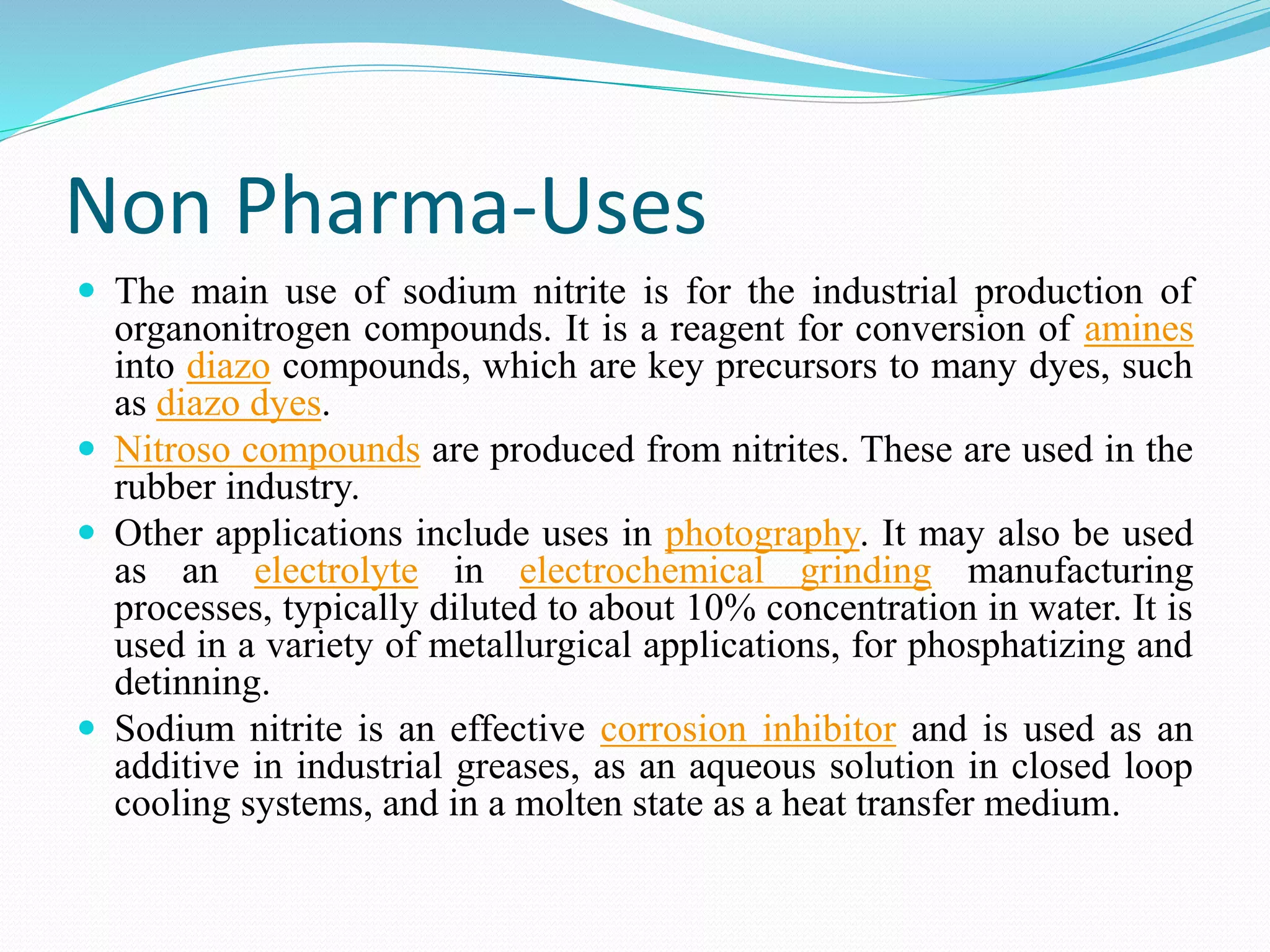 Sodium nitrite | PDF