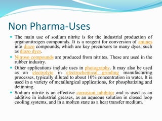 Sodium nitrite | PDF