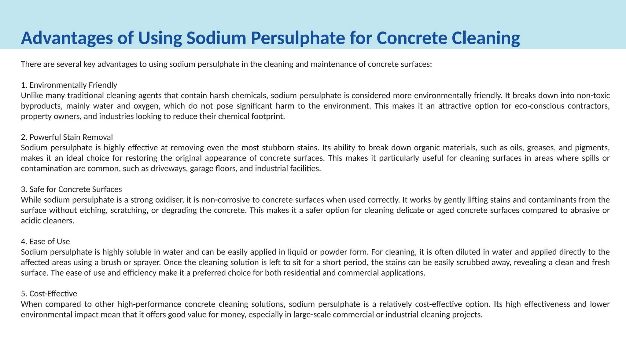 Surface Activation of Concrete with Sodium Persulphate | PPTX