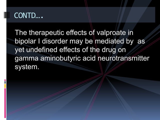 Sodium valproate ppt | PPTX