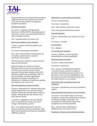 Sodium Valproate & Valproic Acid CR Tablets 500mg Taj Pharma SmPC | PDF