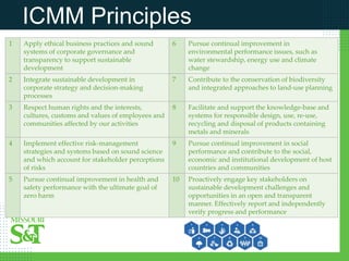 Sustainable Mining Practices: The Role of Professional Associations and ...