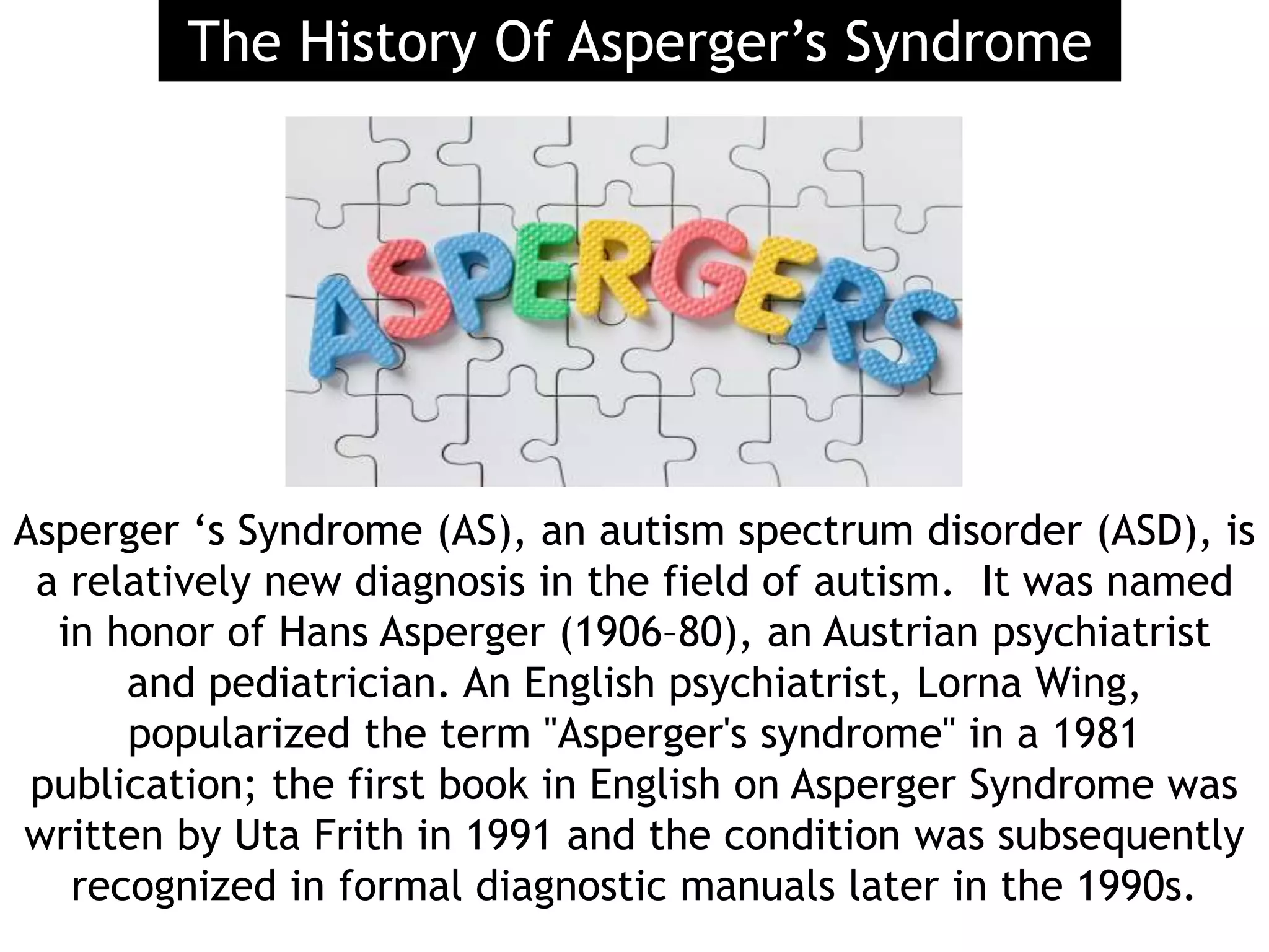 So, Do You Think You Have Asperger's Syndrome | PPTX