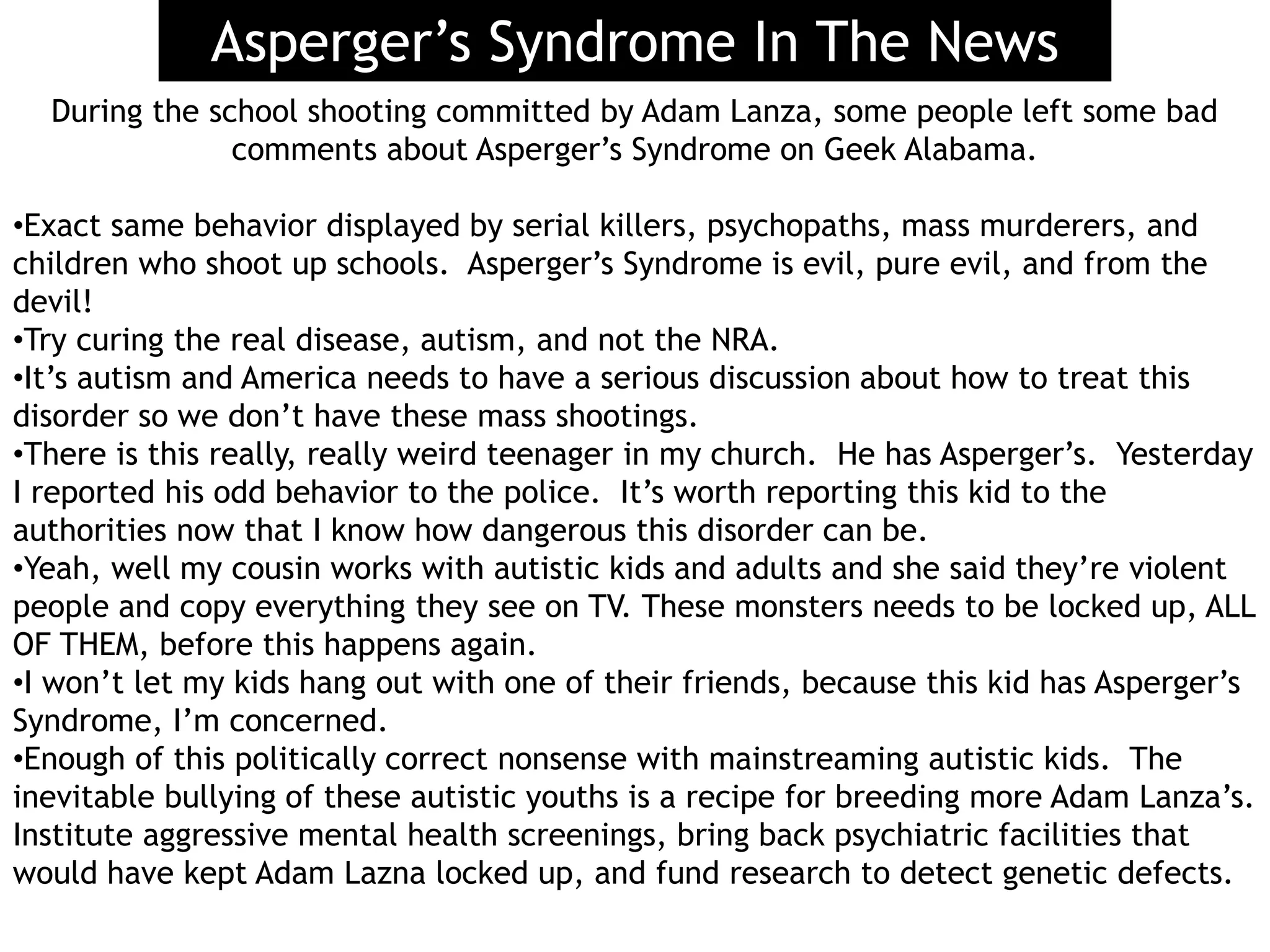 So, Do You Think You Have Asperger's Syndrome | PPTX | Brain and ...