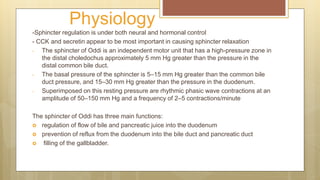 Sods sphincter of Oddi Dysfunction | PPTX