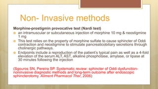 Sods sphincter of Oddi Dysfunction | PPTX