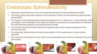 Sphincter Of Oddi Manometry