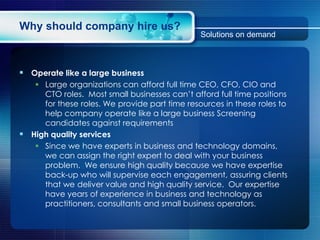 Sod Technologies Corporate Profile | PPSX