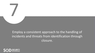 Understanding the 8 Keys to Security Success | PPTX