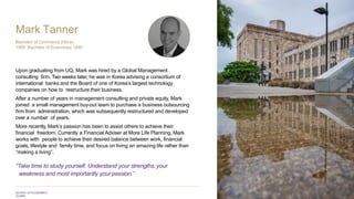 UQ School of Economics Alumni Profiles | PPT