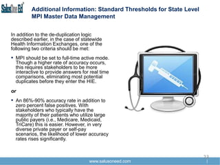 Fundamentals of Health Insurance Big Data Management: Master Patient ...