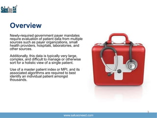 Fundamentals of Health Insurance Big Data Management: Master Patient ...