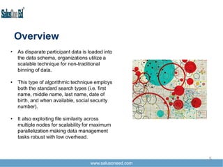 Fundamentals of Health Insurance Big Data Management: Master Patient Index Deduplication and ...