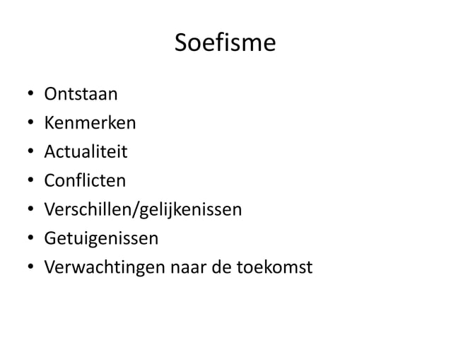 Soefisme | PPT