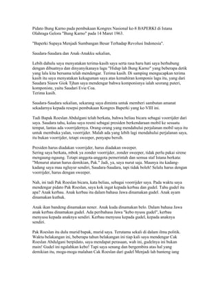 PIDATO PRESIDEN SOEKARNO 9 | PDF