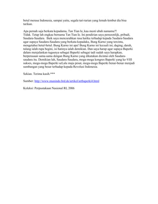 PIDATO PRESIDEN SOEKARNO 9 | PDF