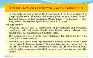 Soemarman presentation review on psychometric measurement of lafferty ...