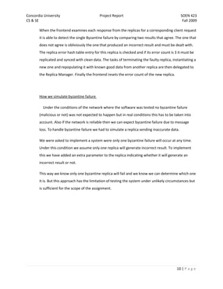 Soen 423 Project Report Revised | PDF