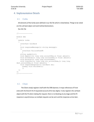 Soen 423 Project Report Revised | PDF