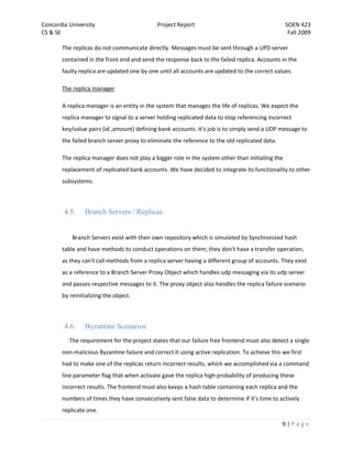 Soen 423 Project Report Revised | PDF