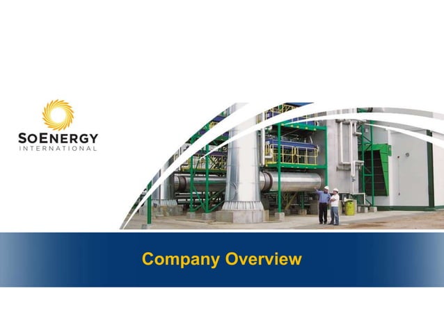 SoEnergy Company Presentation | PPT