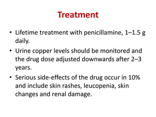 wilson's disease | PPTX