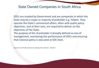 State Owned Enterprises (SOEs) | PPSX