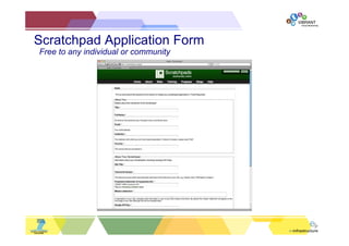 Swiss Orchid Foundation Scratchpads and ViBRANT overview | PPT | Free Download