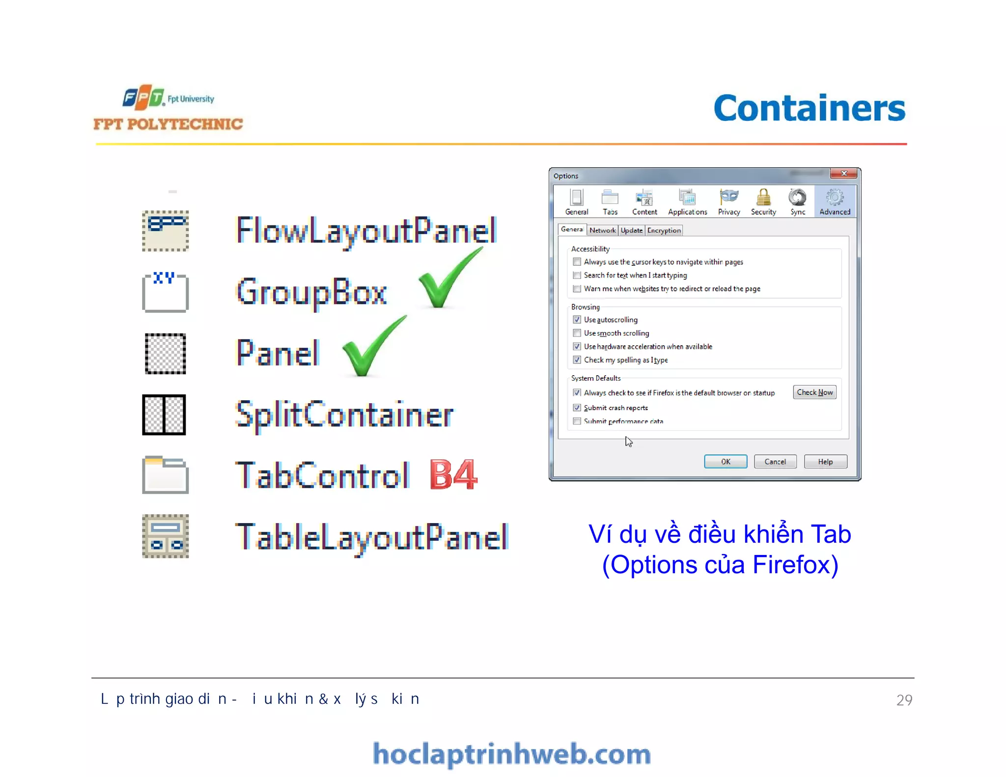 Bài 3: Lập trình giao diện điều khiển & Xử lý sự kiện - Lập trình ...