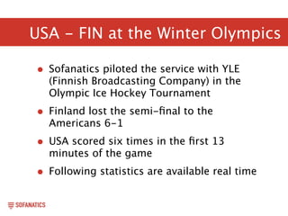 Sofanatics stats: USA-FIN | PDF
