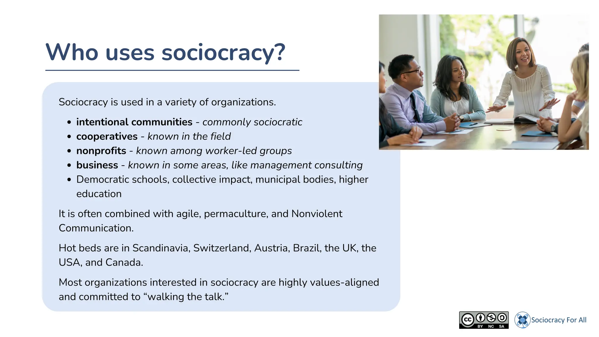 What is sociocracy? And how do you use it? | PDF