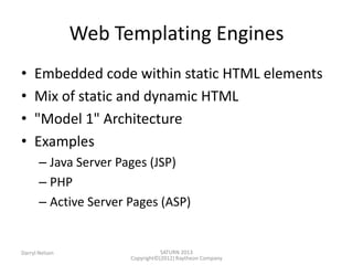 SOFEA: Service Oriented Front End Architecture, Next Gen Web Architecture for the Cloud Era | PPT