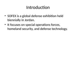 SOFEX_Military_Presentation.pptx.mhaabue | PPT