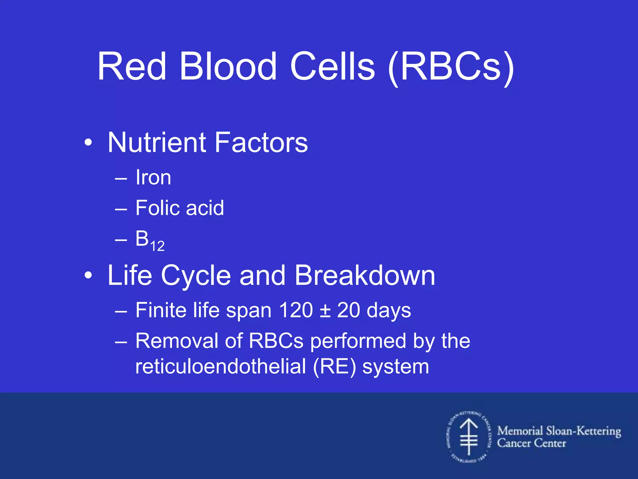 approach to the diagnosis of anemia | PPTX