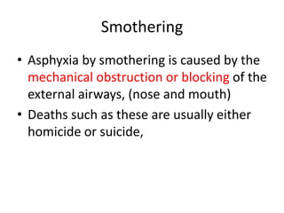 Soffacation (suicidal) | PPT