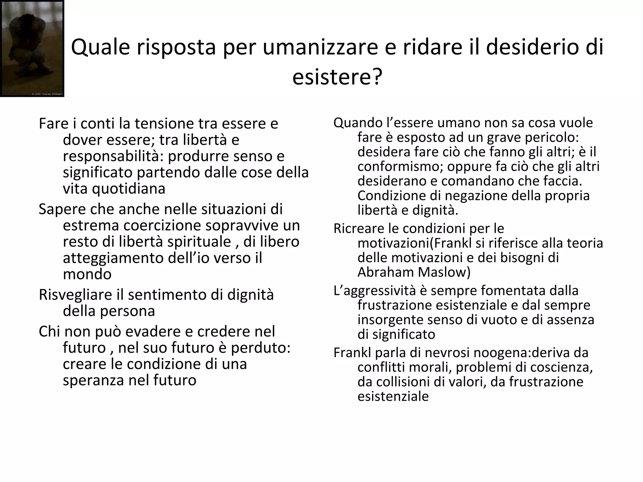 Sofferenza, umanizzazione e_resilienza1 | PPT