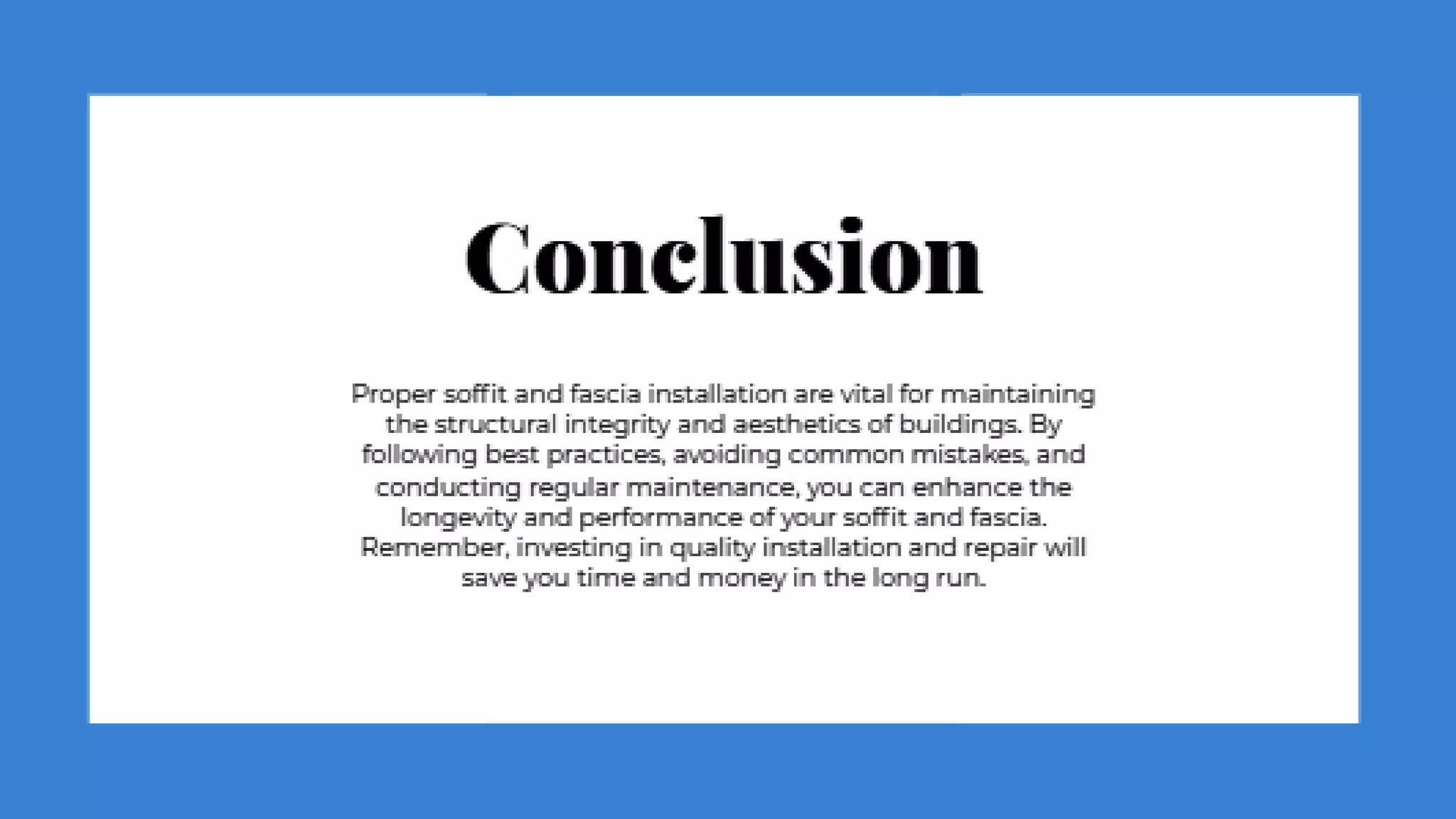 Enhancing Structural Integrity: A Comprehensive Guide to Soffit and ...