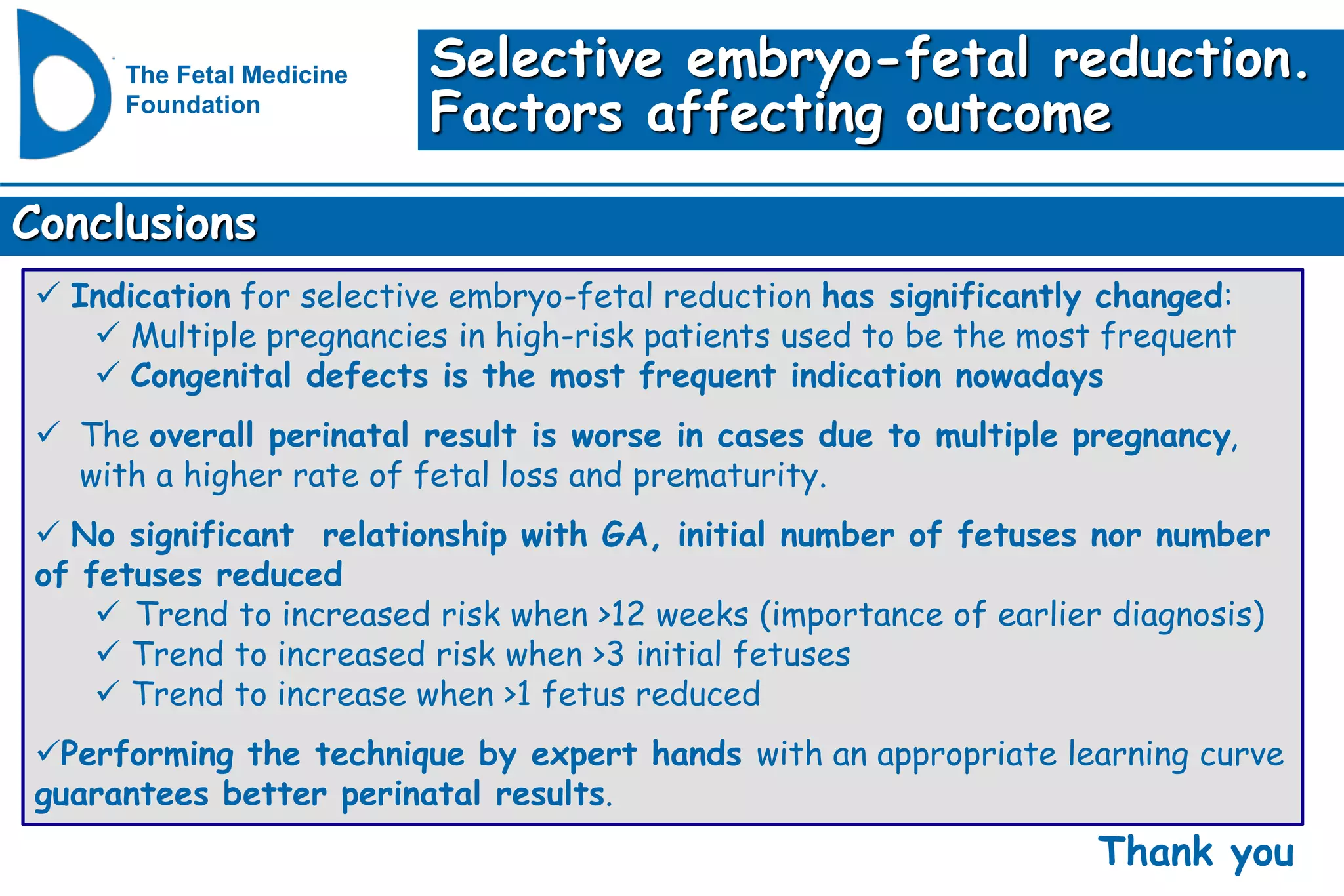 Selective embryo-fetal reduction | PPTX