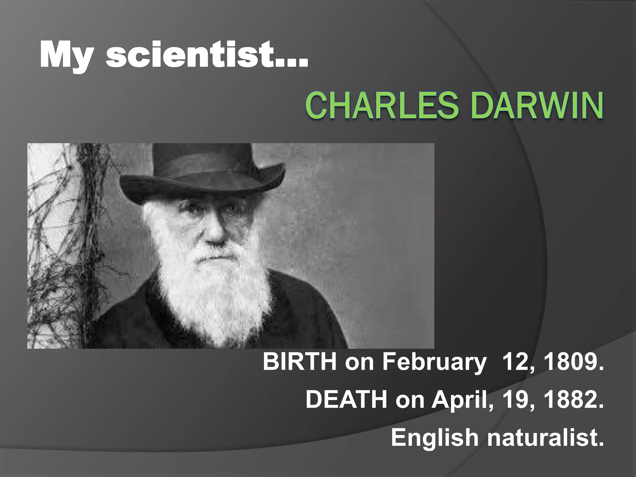Charles Darwin, by Sofia | PPT
