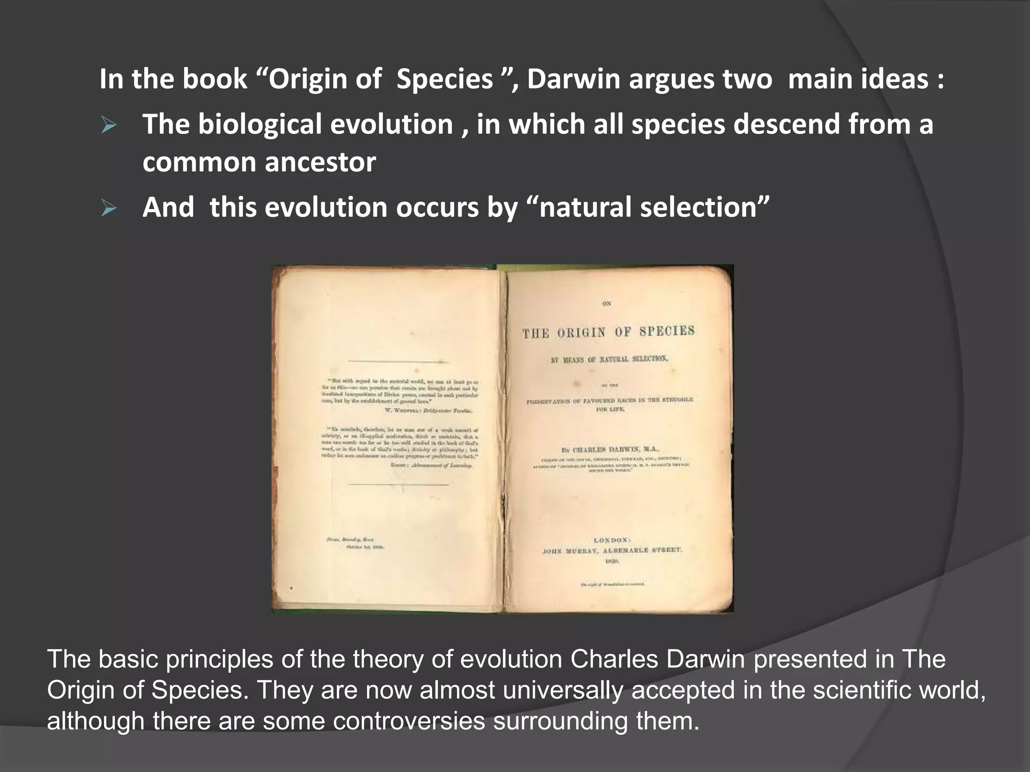 Charles Darwin, by Sofia | PPT