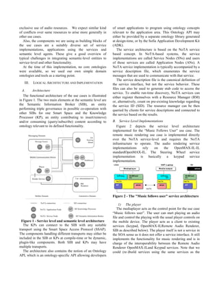 SOFIA - Experiences in Implementing a Cross-domain Use Case by Combining Semantic and Service ...