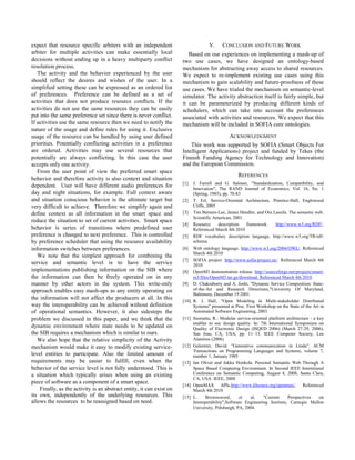 SOFIA - Experiences in Implementing a Cross-domain Use Case by Combining Semantic and Service ...