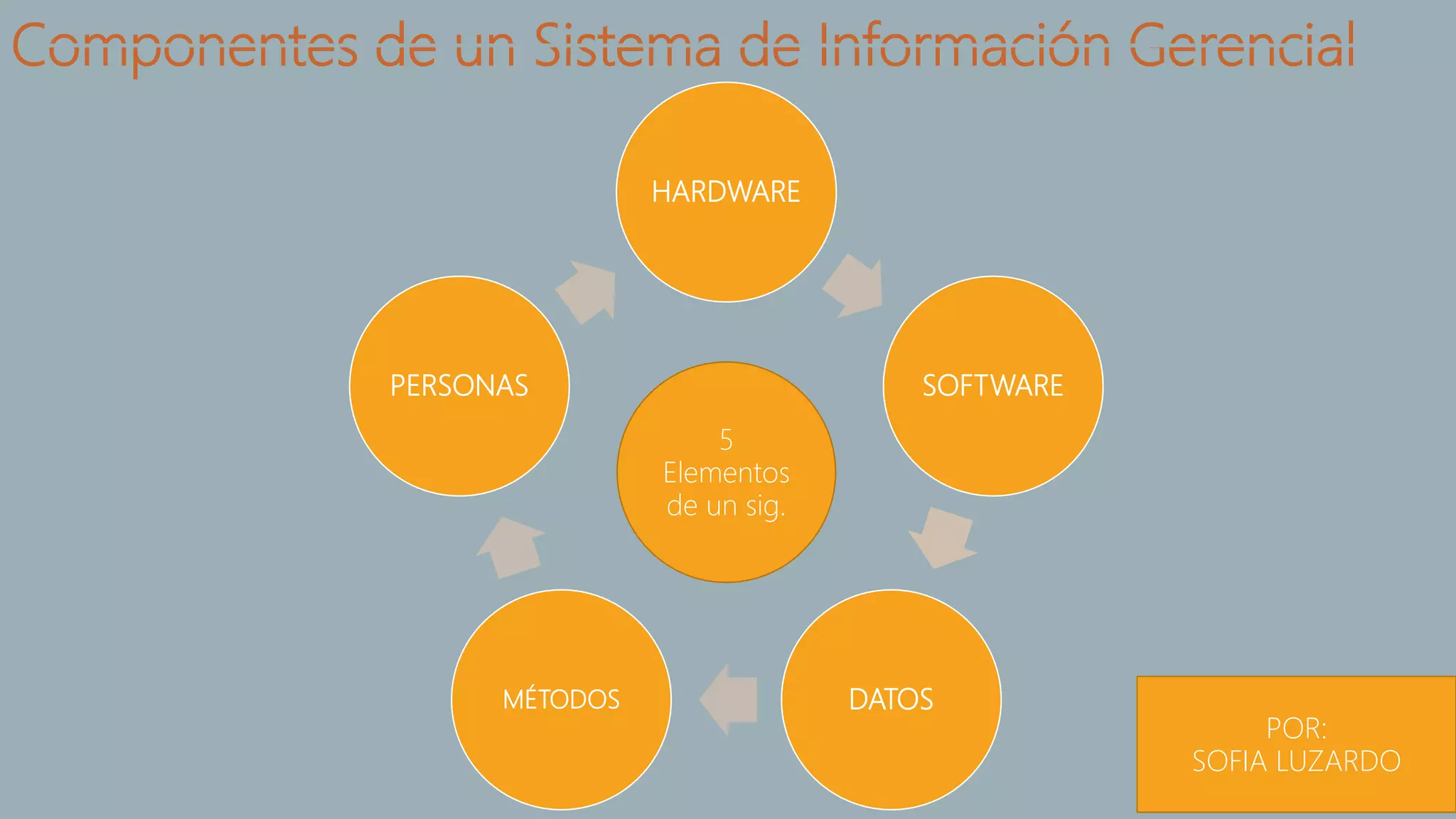 Componentes de un Sistema de Información Gerencial | PPTX