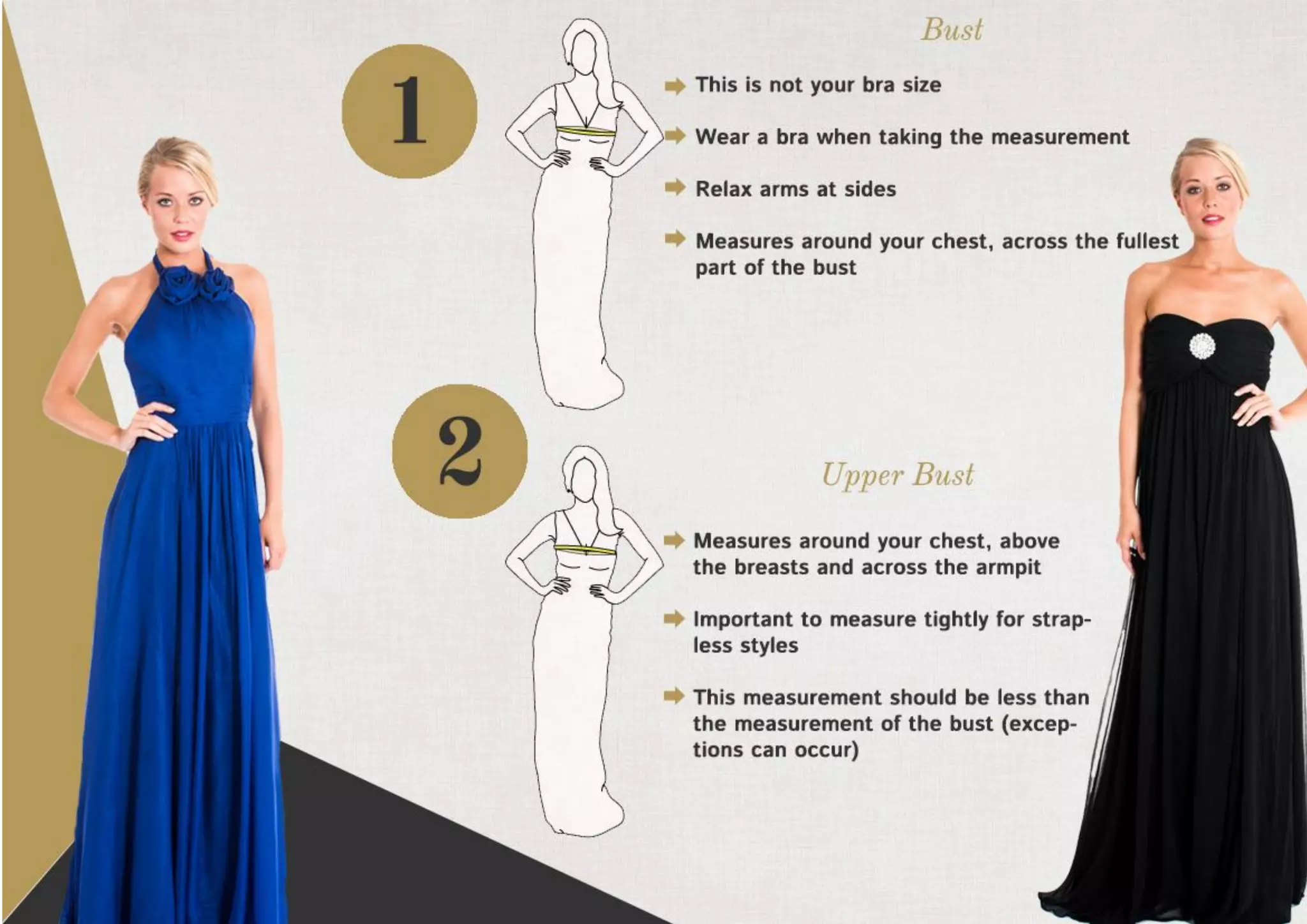 Formal dresses measurement guide | PDF