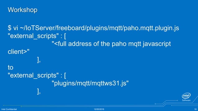 Iot Platform With Mqtt And Websocket Ppt