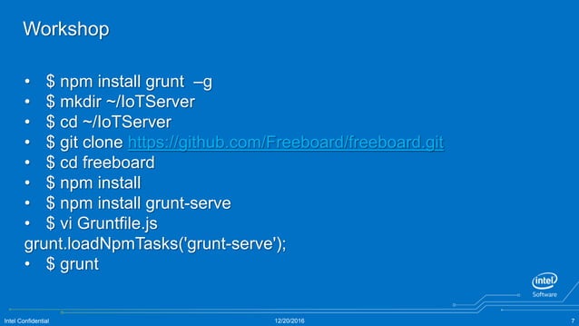 IoT Platform with MQTT and Websocket | PPT