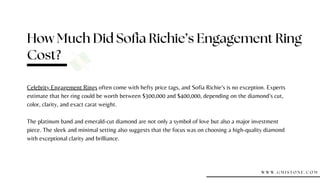Celebrity's Sofia Richie Engagement Ring | PPT