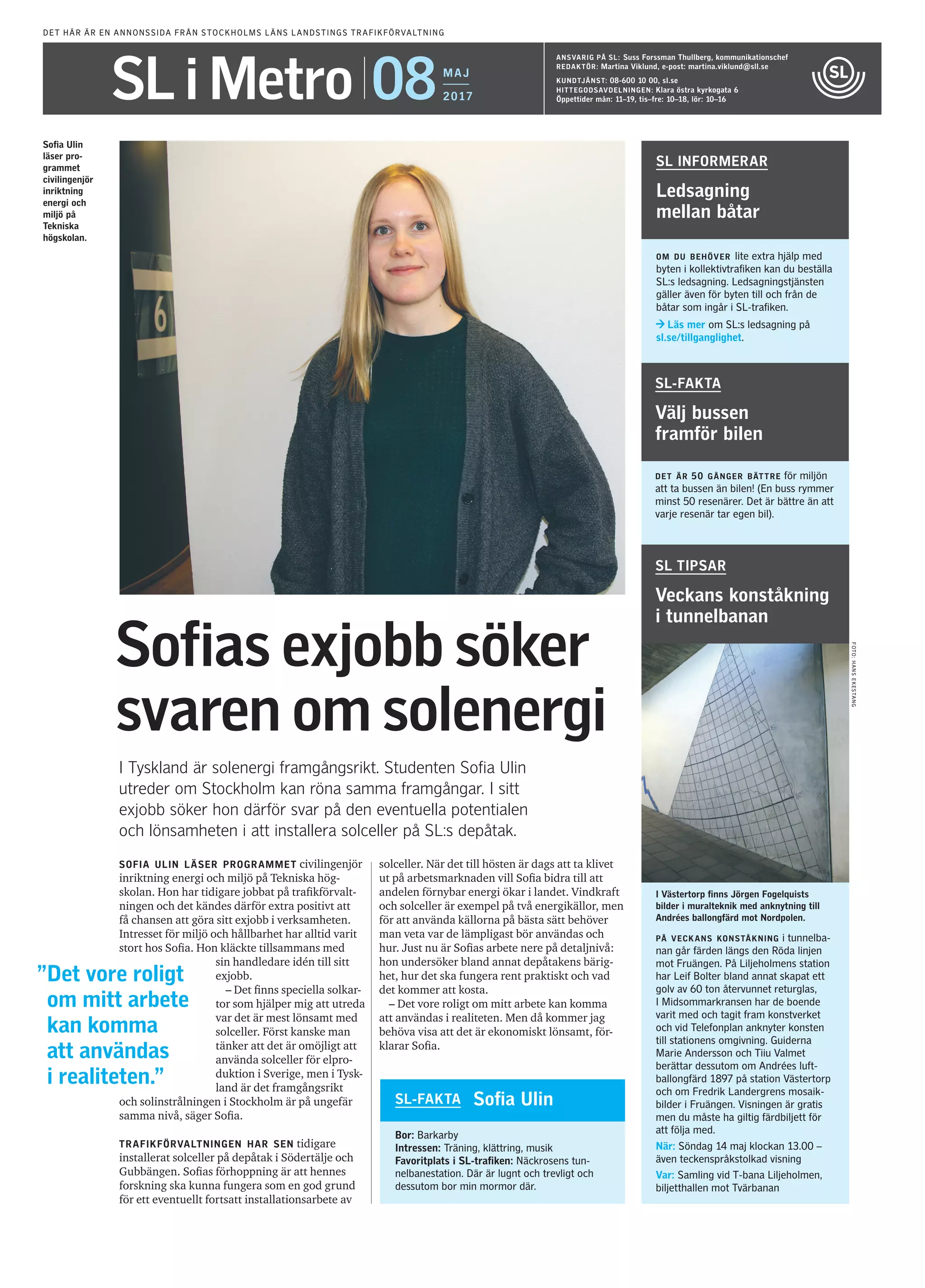 Sofias exjobb söker svaren om solenergi | PDF