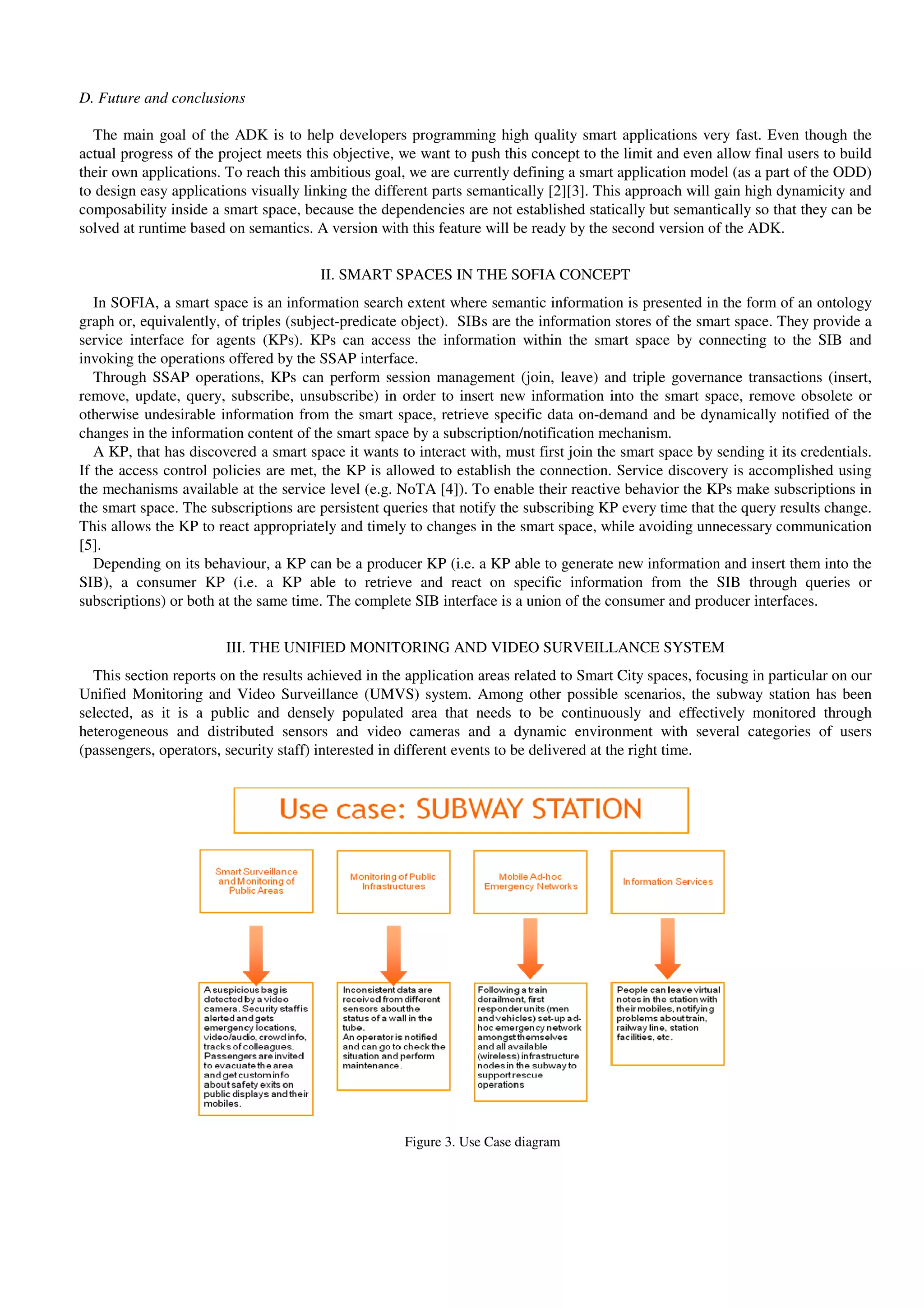 SOFIA - Smart Objects For Intelligent Applications. INDRA/ESI | PDF